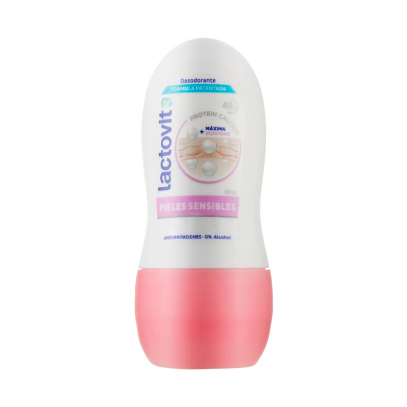 Desodorante Roll-On Pieles Sensibles Lactovit - 50mL | Punto Farma