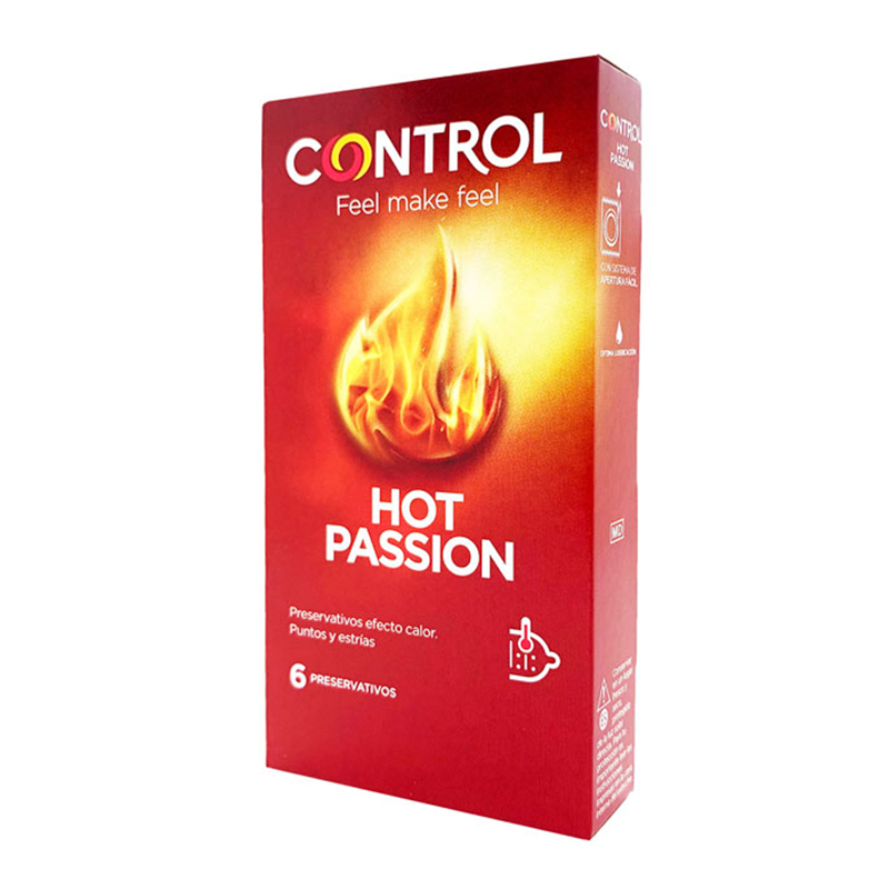 Preservativos Control Hot Passion - Cont 6 unidades | Punto Farma