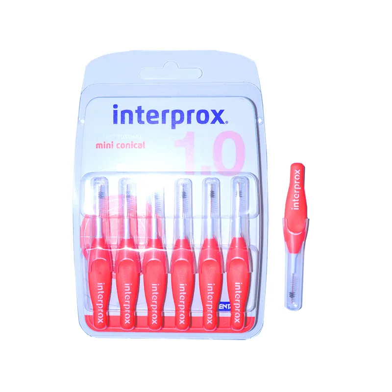 Cepillo Interdental Interprox Mini-Cónico 4G - 6 Unidades | Punto Farma