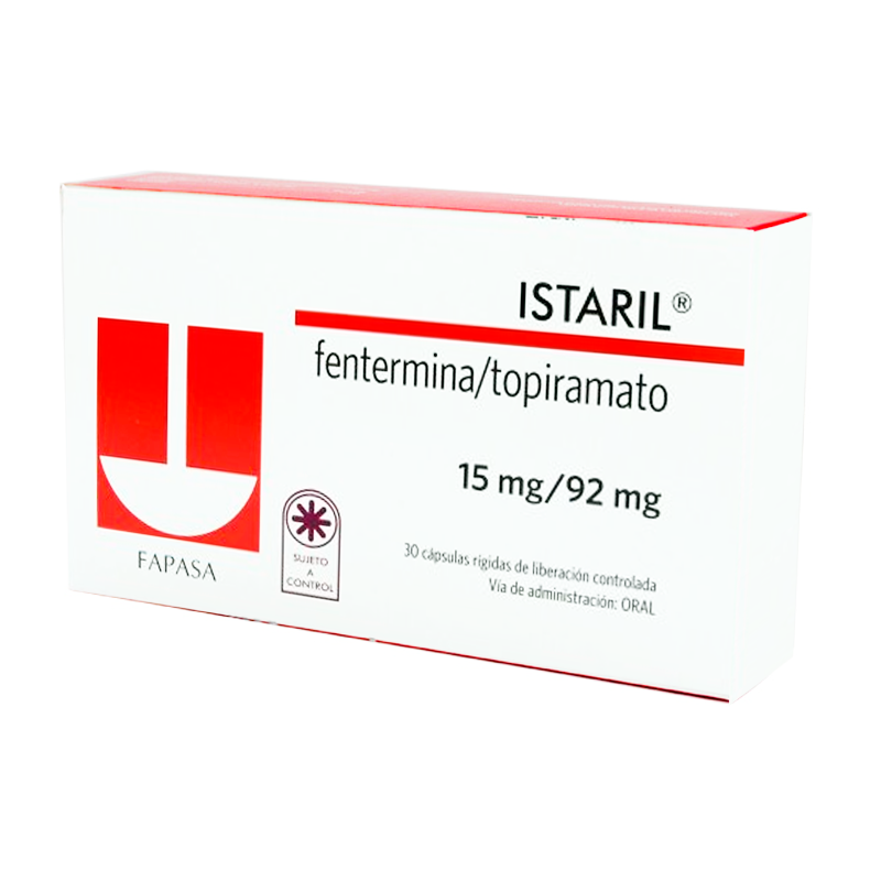 Istaril 15 mg/92mg - Caja de 30 Comprimidos | Punto Farma