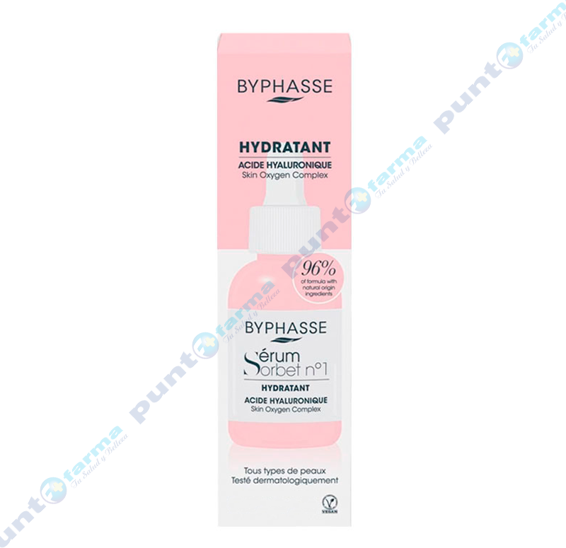 Sérum Sorbet Hidratante Nº1 con Ácido Hialurónico Byphasse - 50mL#R##N ...