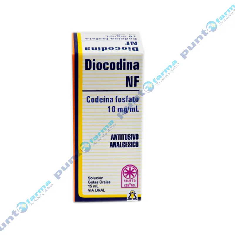 Diocodina NF Codeina Fosfato 10 mg - Solucion Gotas Orales 15 ml ...