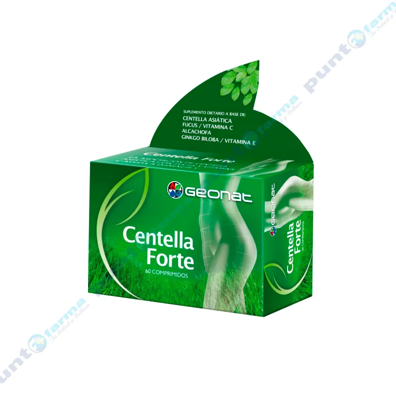 Centella Forte 50 mg - Cont. 60 Comprimidos Recubiertos | Punto Farma