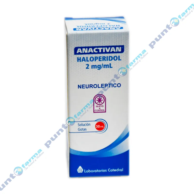 Anactivan Haloperidol 2 mg/ mL - Solución Gotas 30 mL | Punto Farma