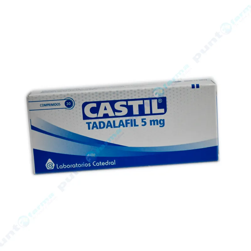 Castil Tadalafil 5 mg - Cont. 30 Comprimidos | Punto Farma