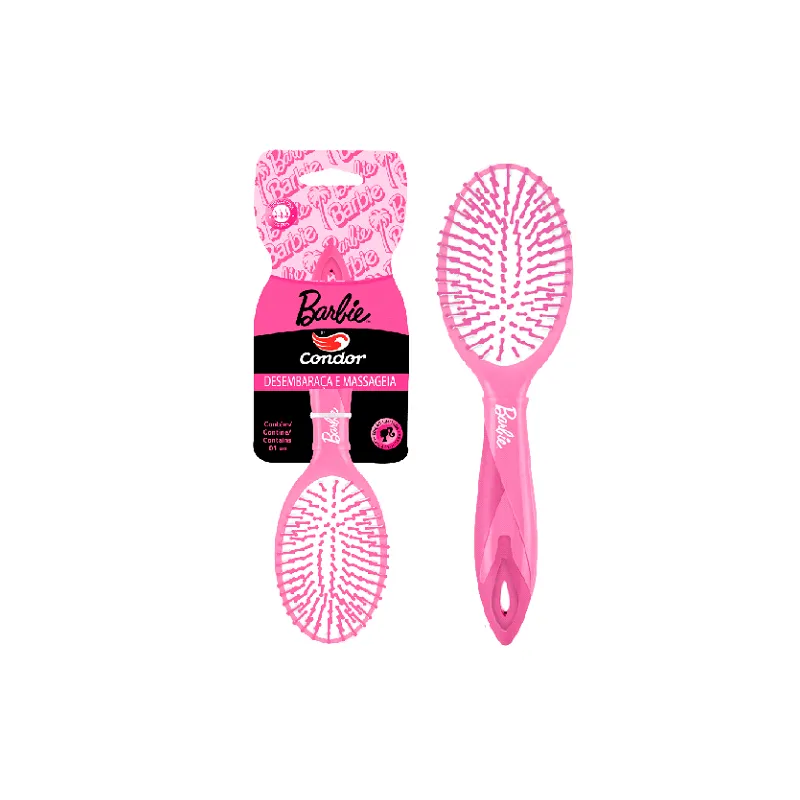 Cepillo Para Cabello Barbie Oval Condor - Cont. 1 Unidad | Punto Farma