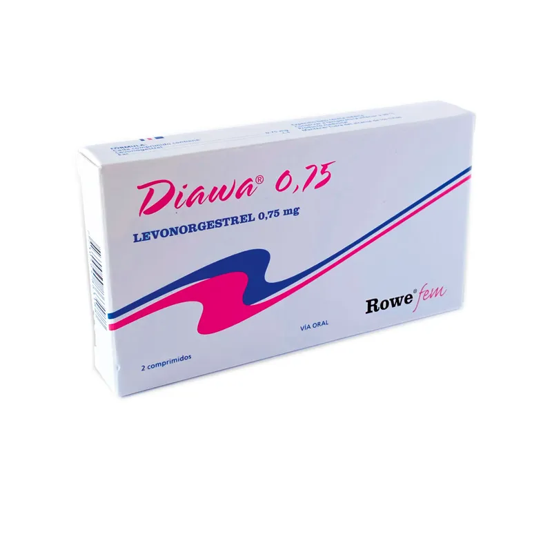 Diawa Levonorgestrel 0,75 mg - Cont. 2 Comprimidos | Punto Farma