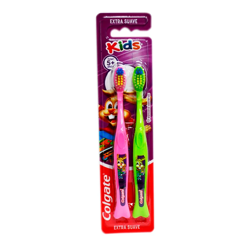 Cepillo de Dientes Kids 2 Colgate - Cont. 2 Unidades | Punto Farma