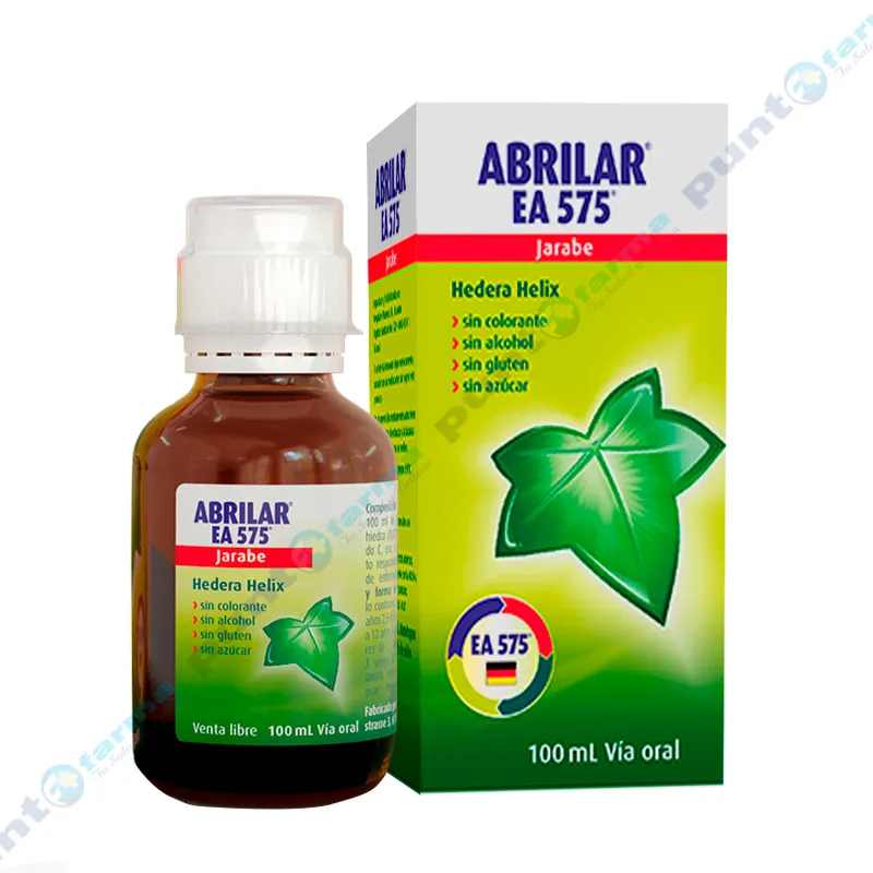 Abrilar EA 575 - Hedera Helix - Jarabe frasco de 100 ml. | Punto Farma