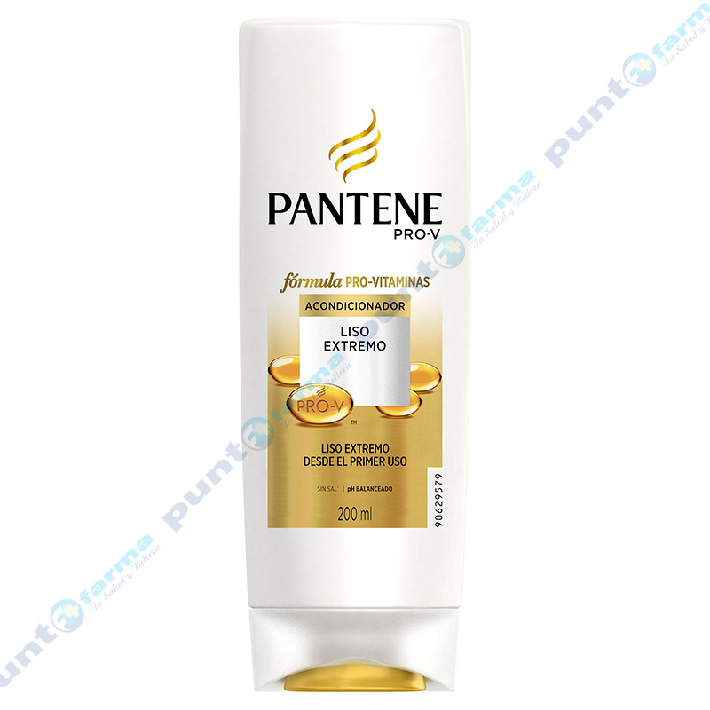 Acondicionador Liso Extremo Pantene Pro-V - 200 mL | Punto Farma