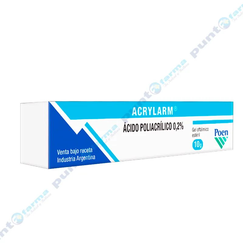 Acrylarm Gel oftamologico estéril - Caja de 10g | Punto Farma