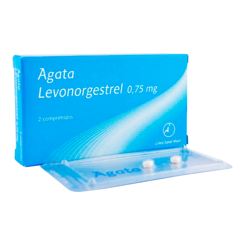 Agata Levonorgestrel 0,75 mg - Caja de 2 comprimidos | Punto Farma