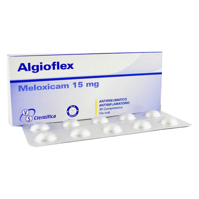 Algioflex Meloxicam 15 mg - Caja de 30 comprimidos | Punto Farma