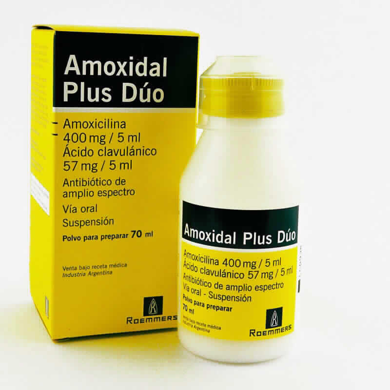 Punto Farma | Amoxidal Plus Dúo Polvo para preparar - 70ml