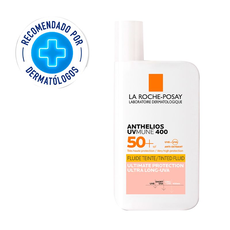 Anthelios UV Mune Con Color La Roche Posay SPF50 - Fco 50mL | Punto Farma