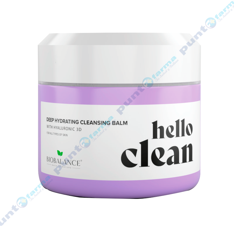 Bálsamo Limpiador con Hialurónico 3D Hello Clean Balm Bio Balance ...