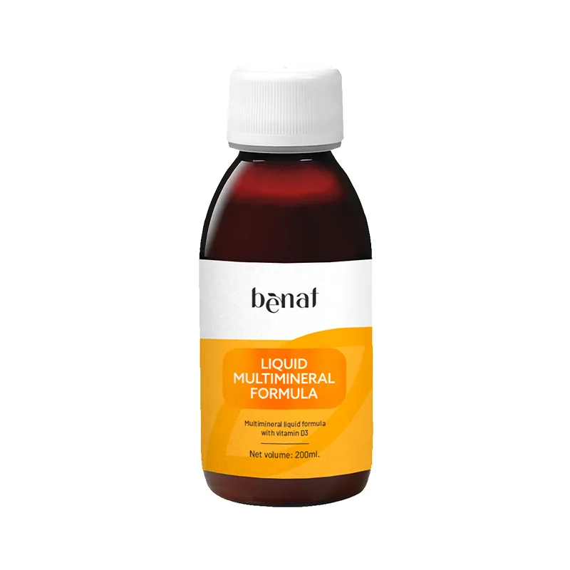 Benat Liquid Multimineral Formula - Contiene 200 mL. | Punto Farma