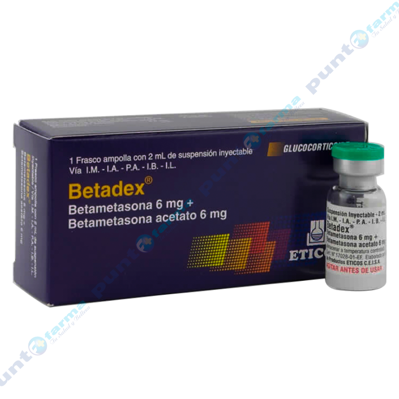 Betadex - Cont. 1 frasco ampolla con 2 mL | Punto Farma