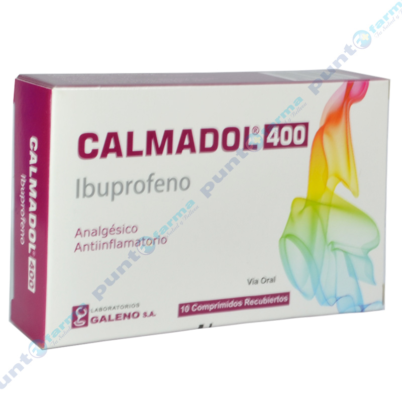 Calmadol 400 - Caja de 10 comprimidos | Punto Farma