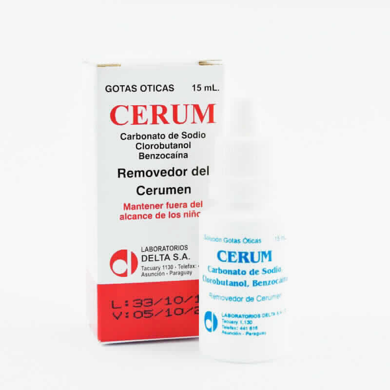 Punto Farma | Cerum - Removedor del Cerumen - Gotas Oticas 15 mL