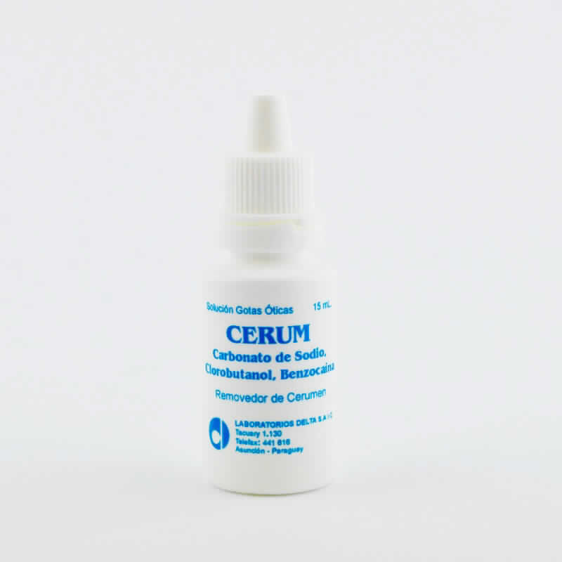 Cerum - Removedor del Cerumen - Gotas Oticas 15 mL | Punto Farma