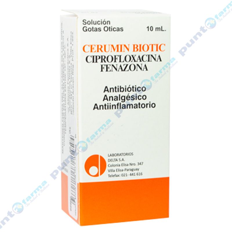 Cerumin Biotic Solución - 10mL | Punto Farma