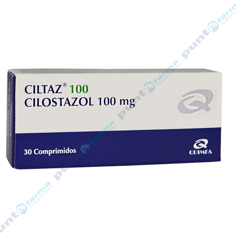 Ciltaz 100 Cilostazol 100mg - Caja de 30 comprimidos | Punto Farma