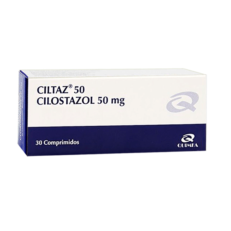 Ciltaz 50 Cilostazol 50mg - Caja de 30 comprimidos | Punto Farma
