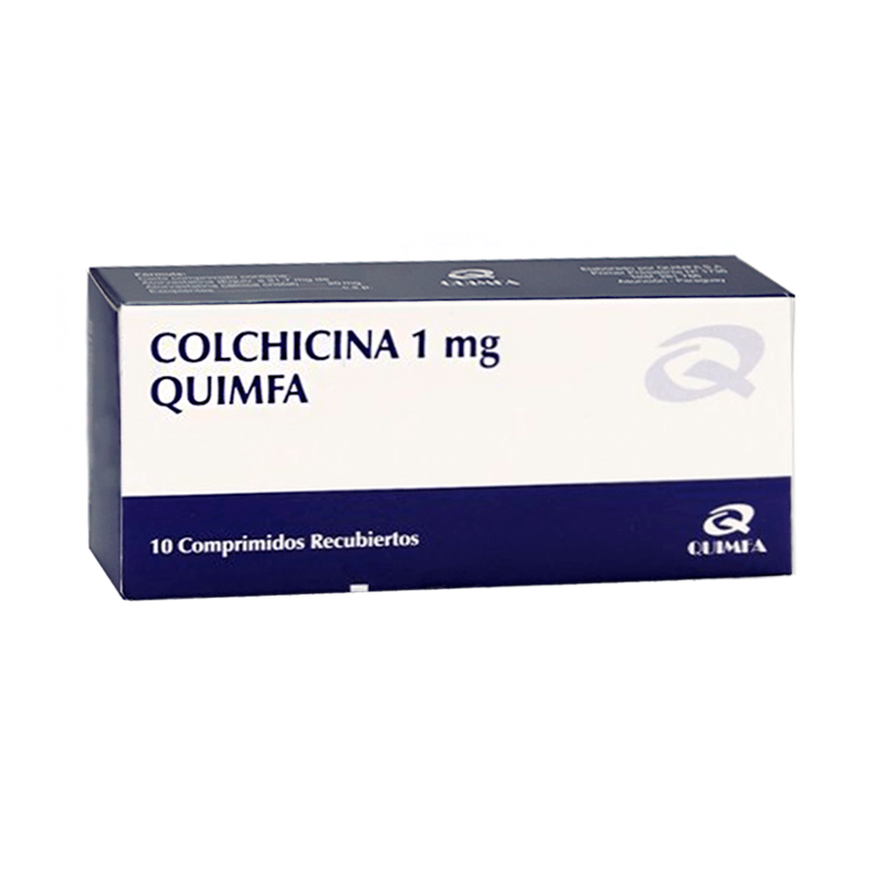 Punto Farma | Colchicina 1 mg - Caja de 10 comprimidos recubiertos