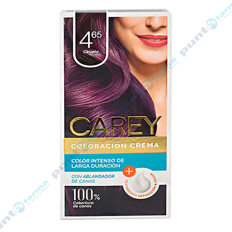 Coloración Crema Ciruela Nro 4.65 Carey | Punto Farma