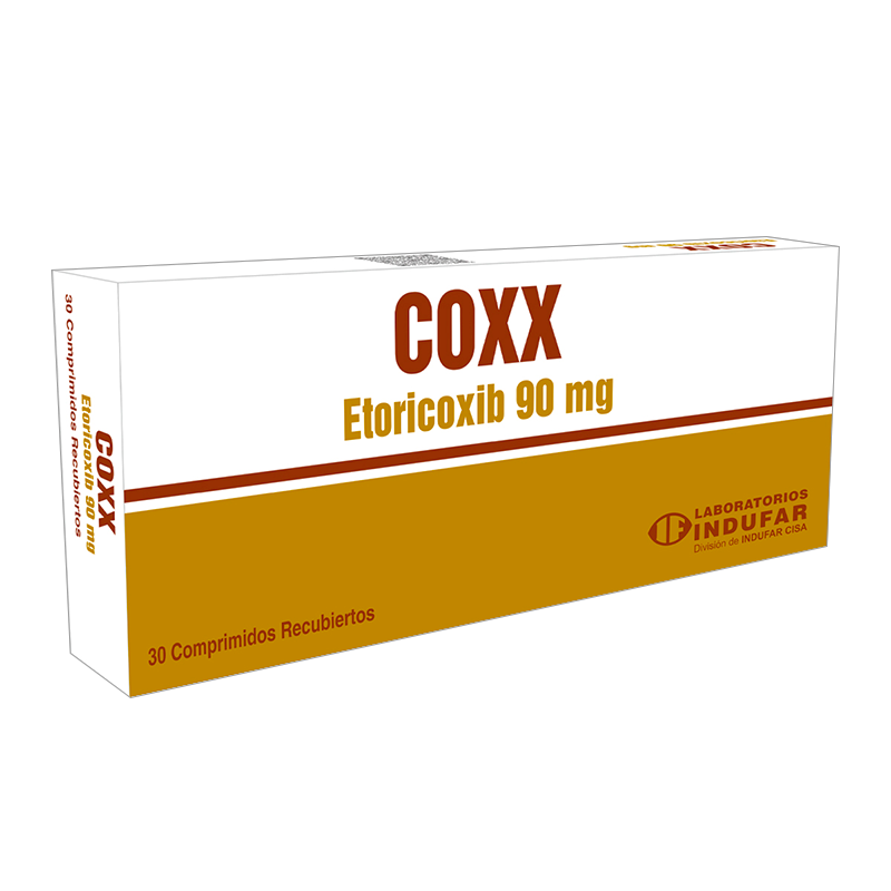 Coxx Etoricoxib 90 mg - Cont. 30 comprimidos recubiertos | Punto Farma