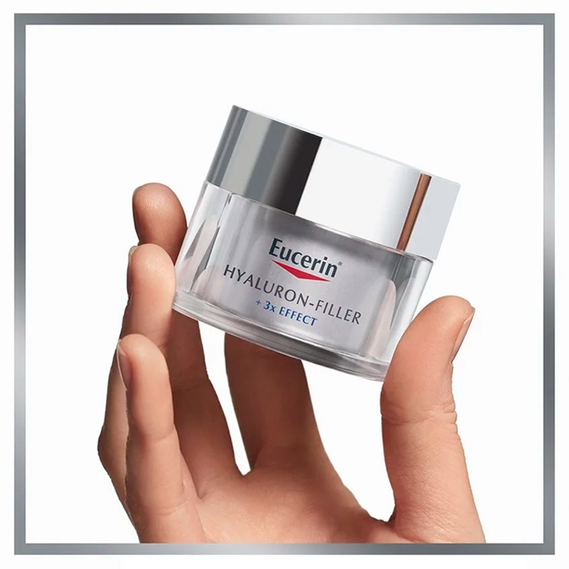 Crema Facial Hyaluron-Filler 3x Effect Crema de Día FPS 30 Eucerin - 50 mL | Punto Farma