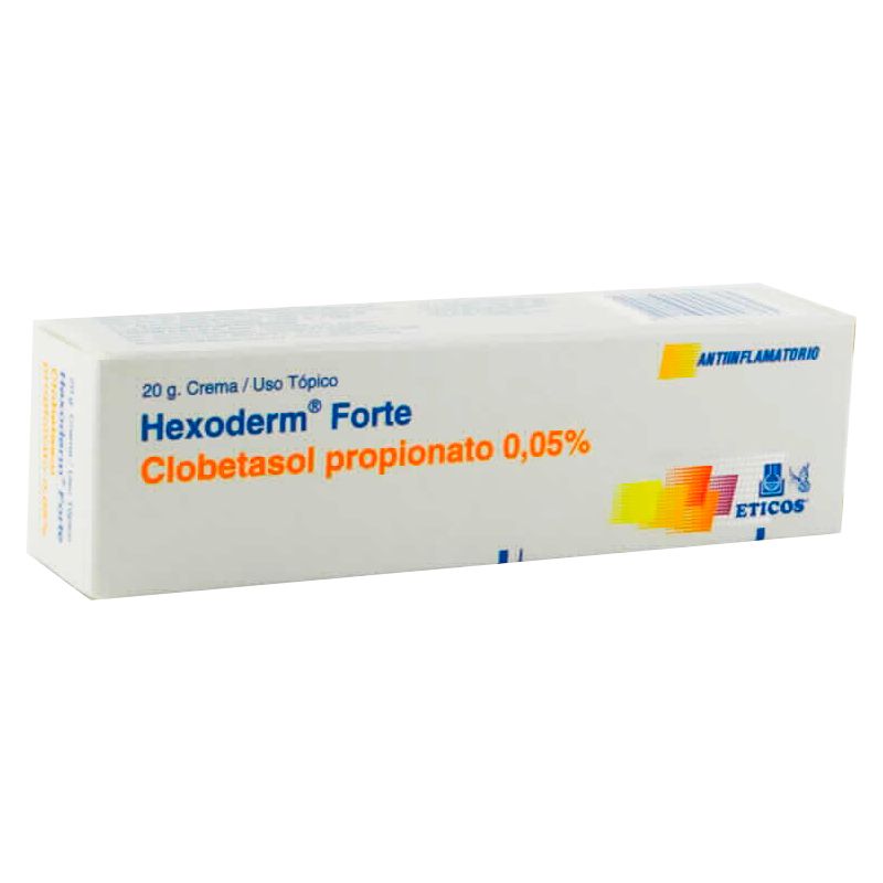 Crema Tópica Hexoderm Forte - 20 gr | Punto Farma
