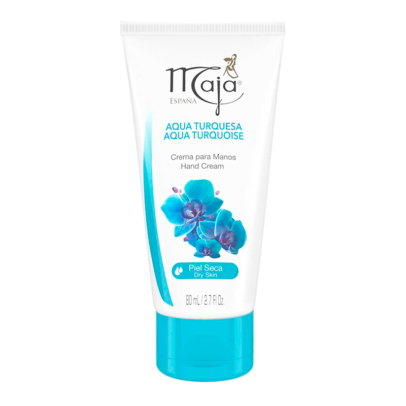 Crema para Manos Aqua Turquesa Maja - 80 mL | Punto Farma