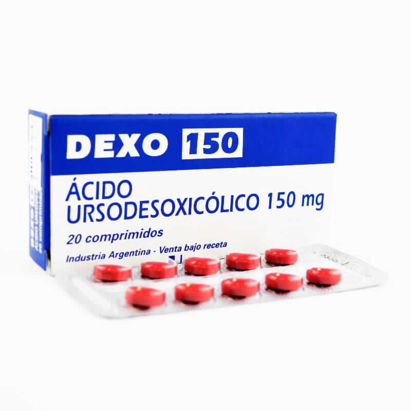 Punto Farma | DEXO 150 Ácido Ursodesoxicólico 150 mg - Caja de 20 ...
