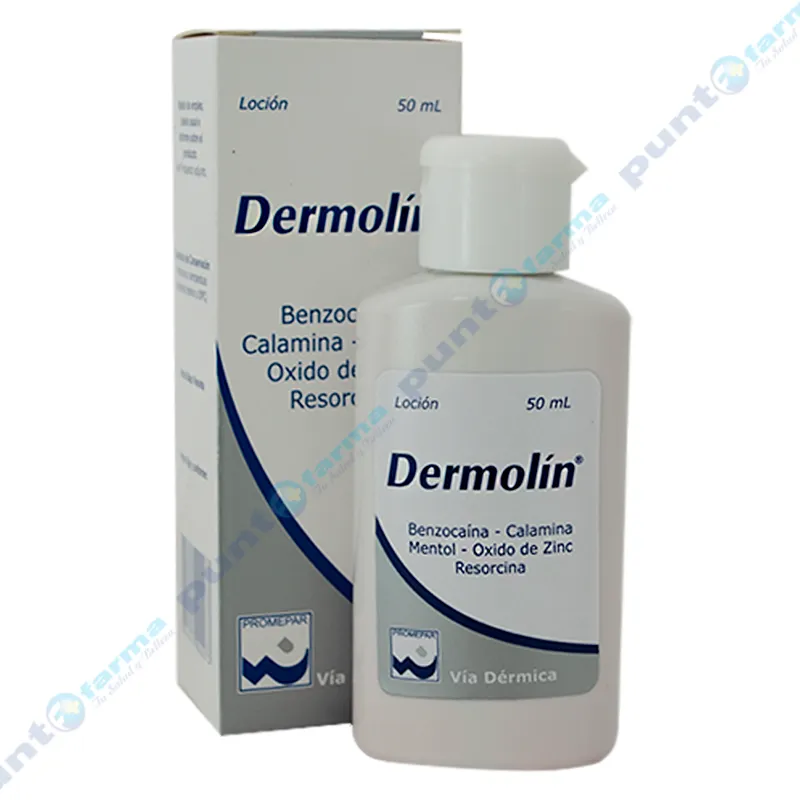 Dermolín Loción - 50mL | Punto Farma