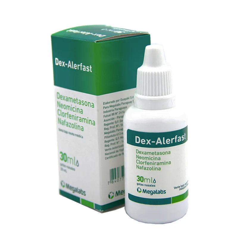 Dex Alerfast Gotas Dexametasona - Cont. 30 mL | Punto Farma