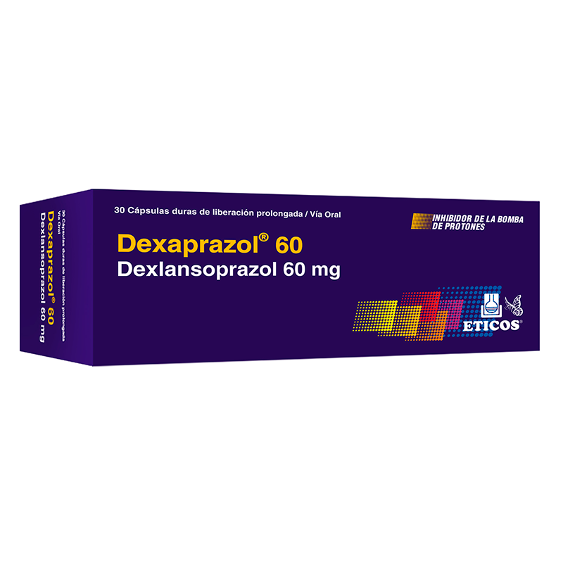 Dexaprazol 60 Dexlansoprazol 60 mg - Caja de 30 cápsulas duras de ...