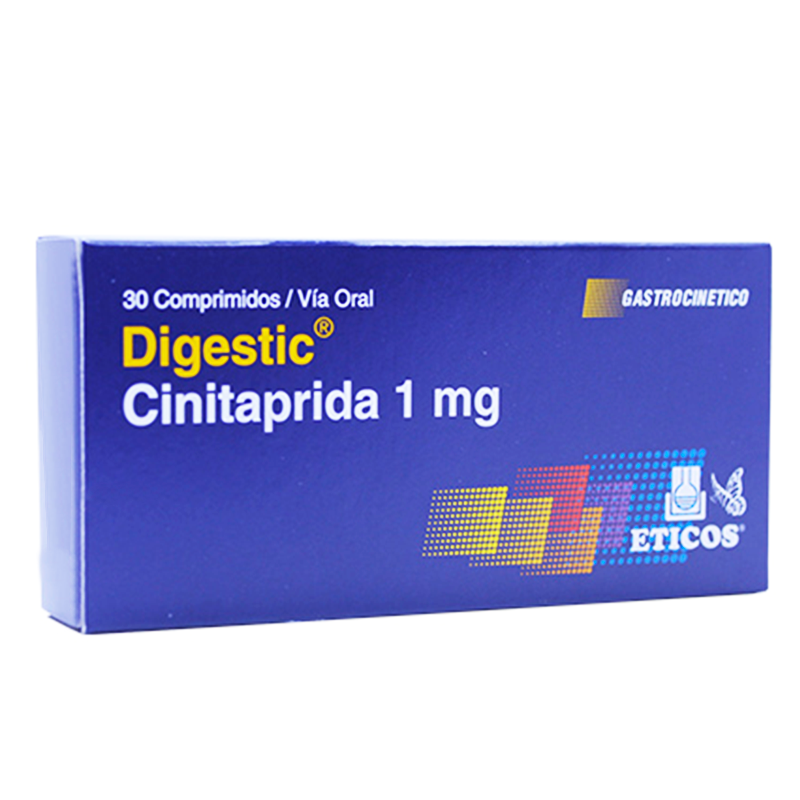 Digestic Cinitaprida 1 mg - Caja de 30 comprimidos | Punto Farma