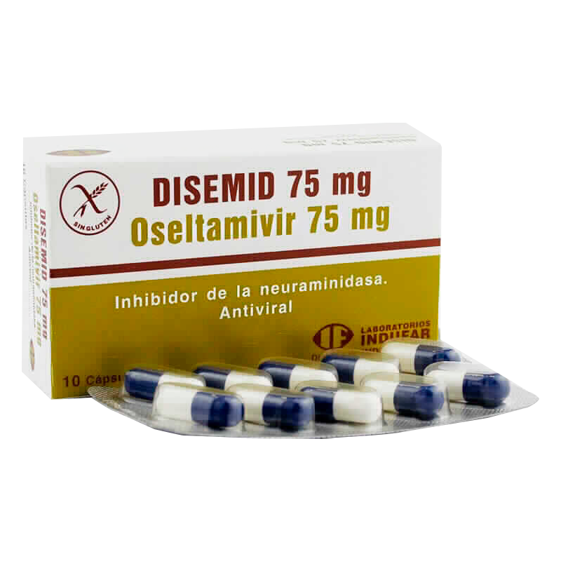 Disemid Oseltamivir 75 mg - Caja de 10 cápsulas | Punto Farma