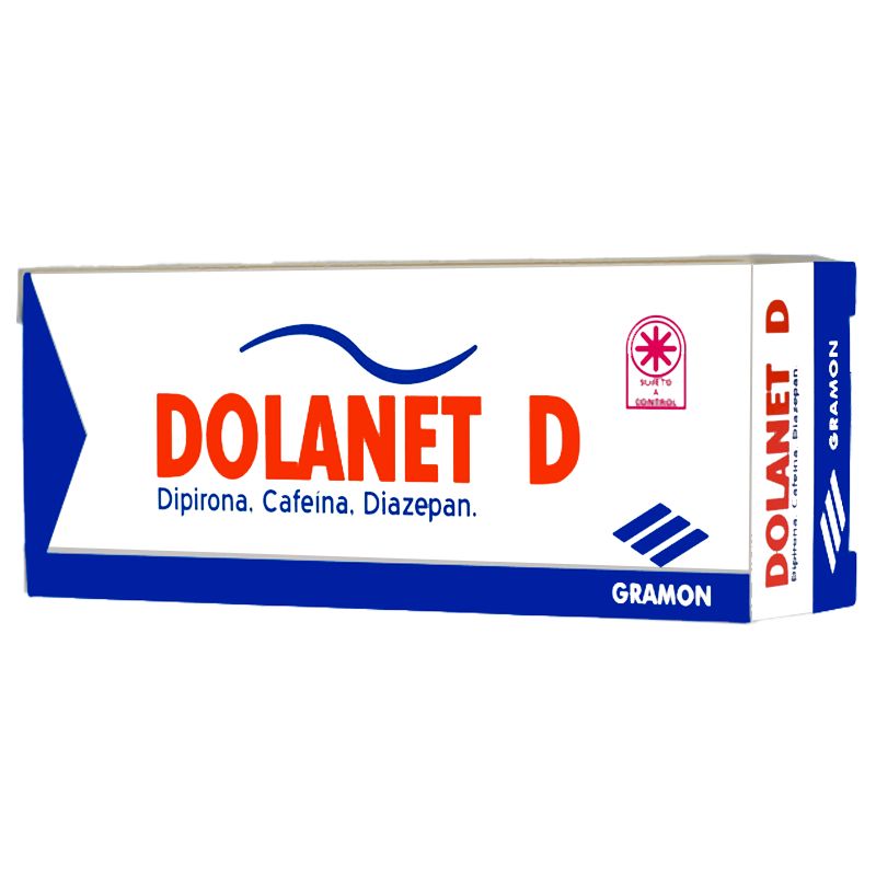 Dolanet D Dipirona - Caja de 40 Comprimidos | Punto Farma