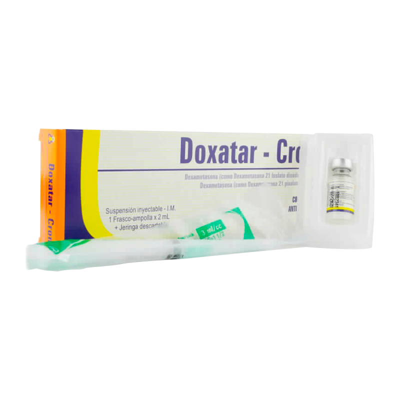 Doxatar Crono Dexametasona 4 mg/2 mL - Cont. 1 ampolla de 2 mL 1 ...
