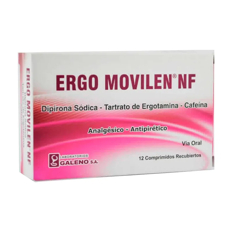 ERGO MOVILEN NF - Caja de 12 comprimidos recubiertos | Punto Farma