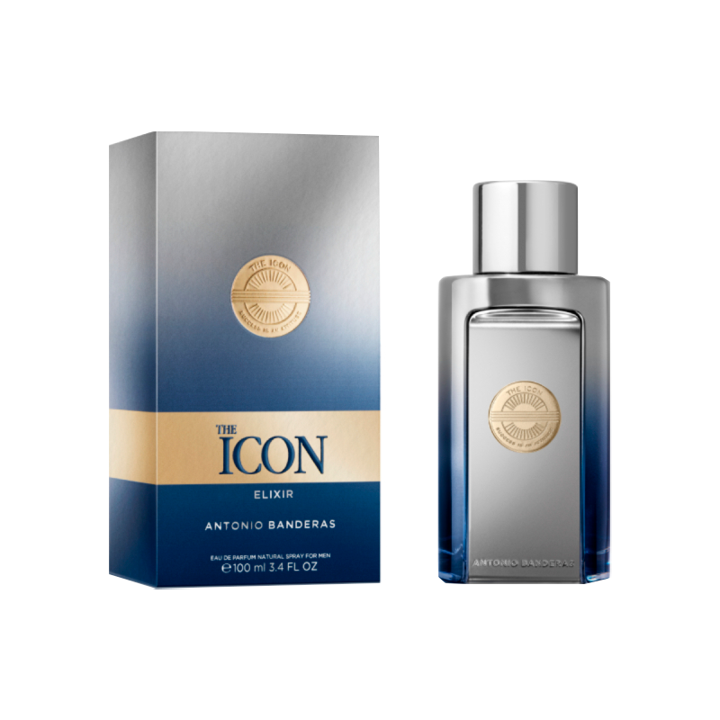 Eau de Parfum The Icon Elixir Men Antonio Bandera - 100mL | Punto Farma