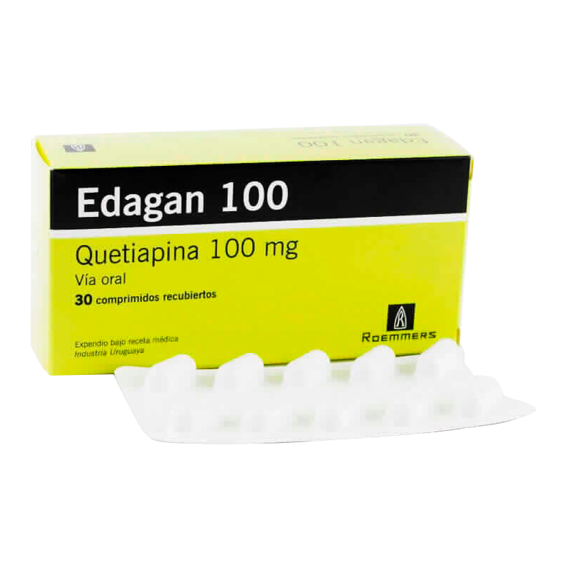 Edagan 100 Quetiapina 100 mg - Cont. 30 comprimidos recubiertos | Punto ...