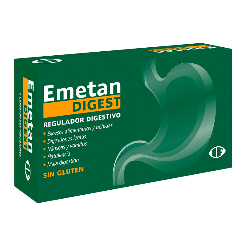 Emetan Digest - Cont. 4 comprimidos recubiertos | Punto Farma