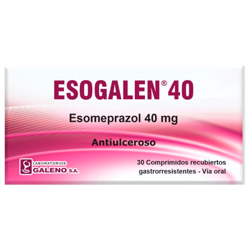 Esogalen Esomeprazol 40mg - Caja de 30 comprimidos | Punto Farma