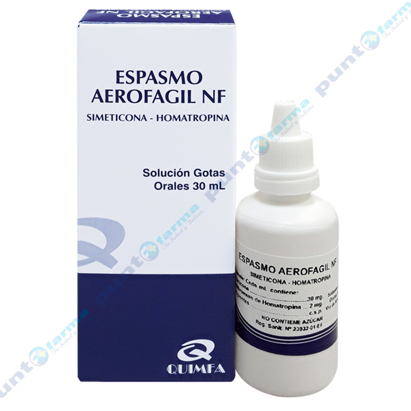 Espasmo Aerofagil NF - Solución Gotas Orales 30mL | Punto Farma