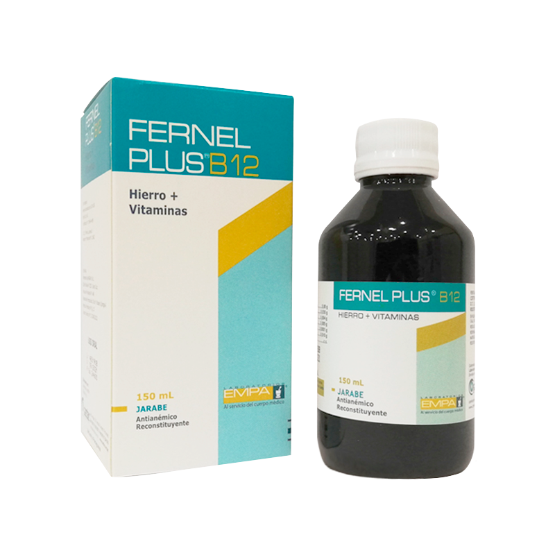 Fernel Plus B 12 - Jarabe de 150 mL | Punto Farma