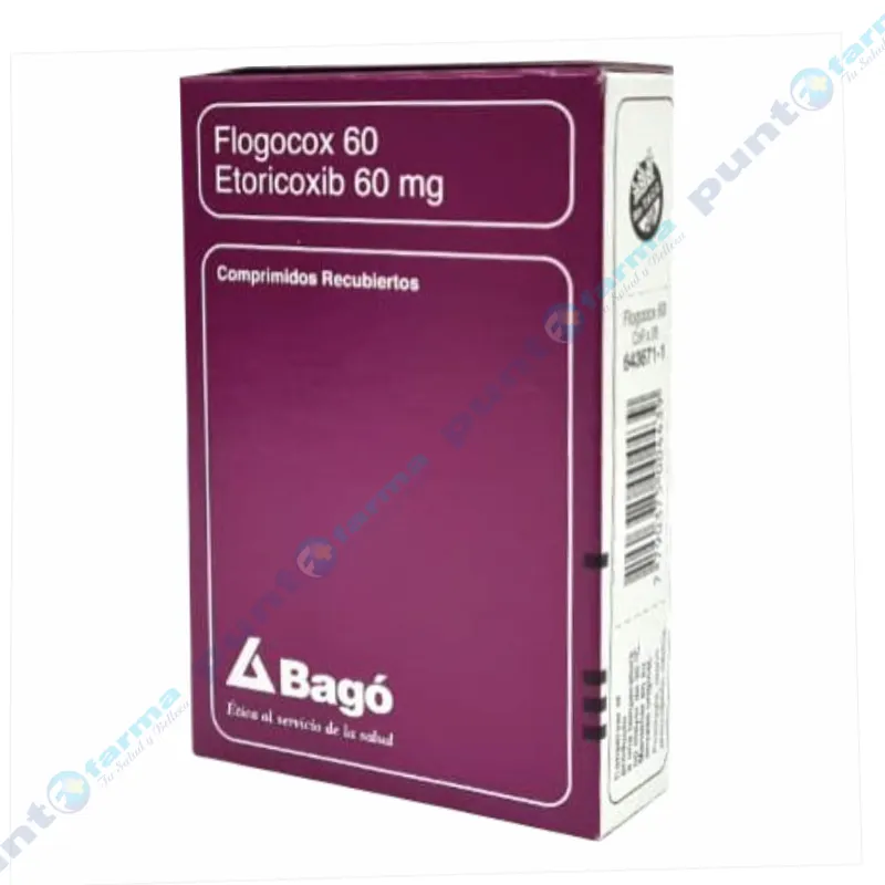 Flogocox 60mg - Caja de 28 comprimidos | Punto Farma